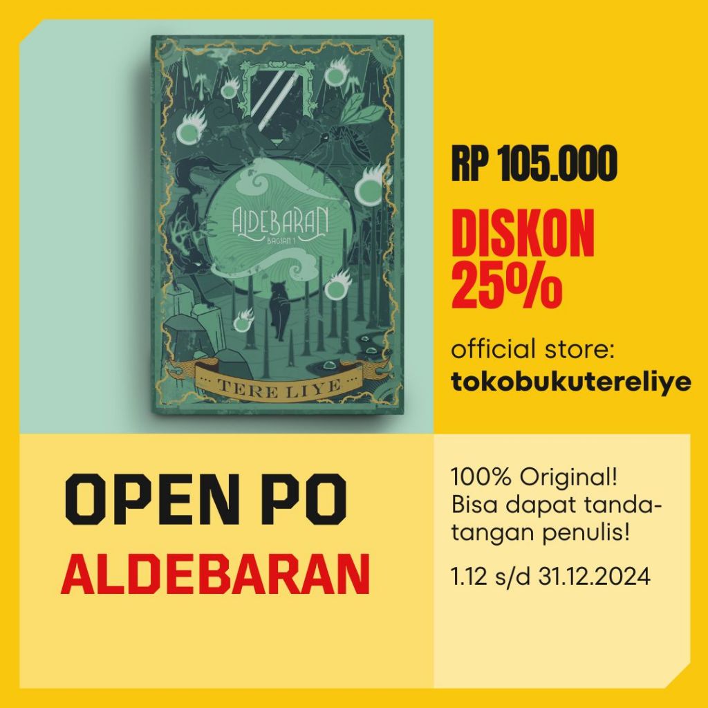 Jual Tere Liye - Novel ALDEBARAN Bagian 1 | Shopee Indonesia