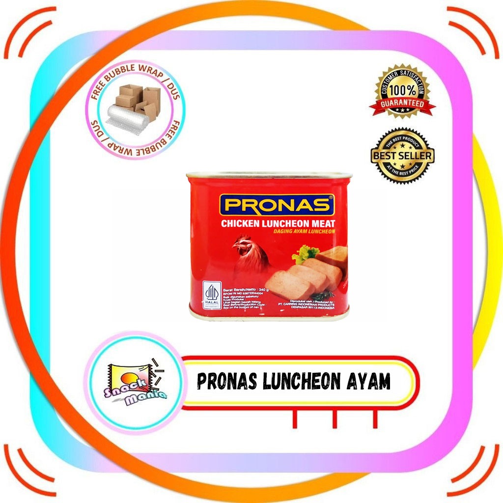 Jual Pronas Chicken Luncheon Ham Daging Ayam ~ 340 gr | Shopee Indonesia