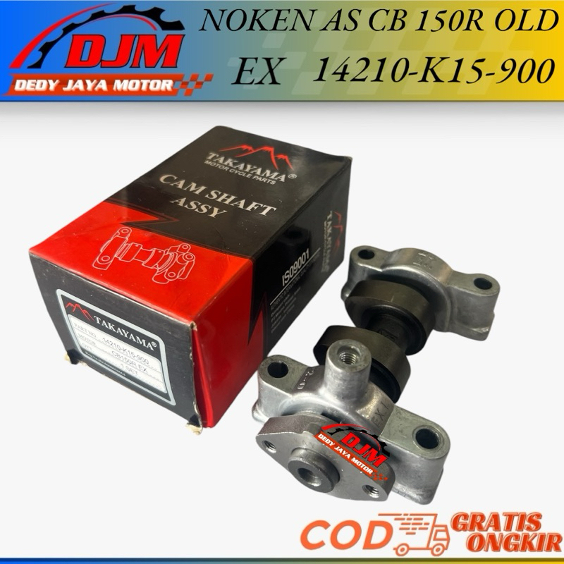 Jual Noken As CB 150R Old (kode K15) IN/EX Original Takayama Noken As ...
