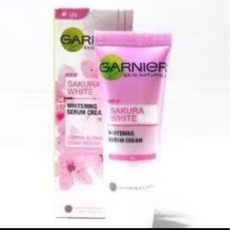 Jual Garnier Sakura White Whitening Serum Cream | Shopee Indonesia