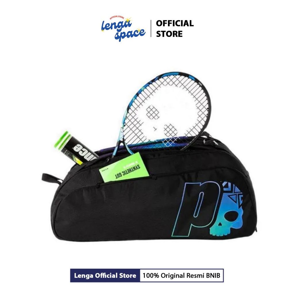 Jual Tas Tennis Prince X Hydrogen Neon Tennis Racket Bag 3rh - Black ...