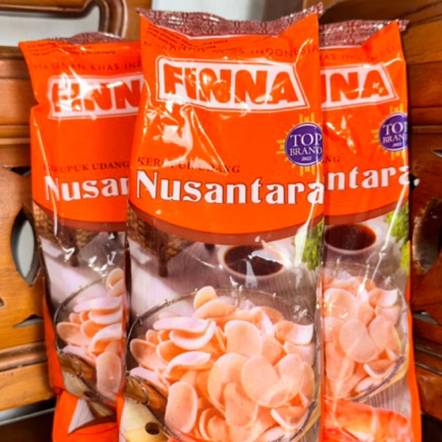 Jual Kerupuk Udang FINNA Nusantara ASLI SIDOARJO (380g) | Shopee Indonesia