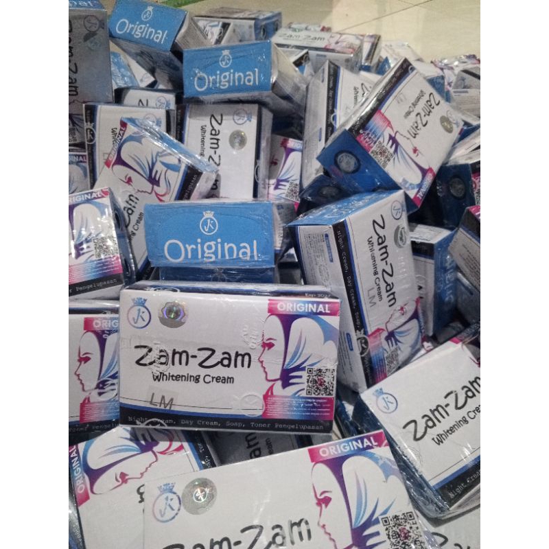 Jual (COD) Zam-Zam Whitening Cream Original/ ZAMZAM ORIGINAL KODE LM ...