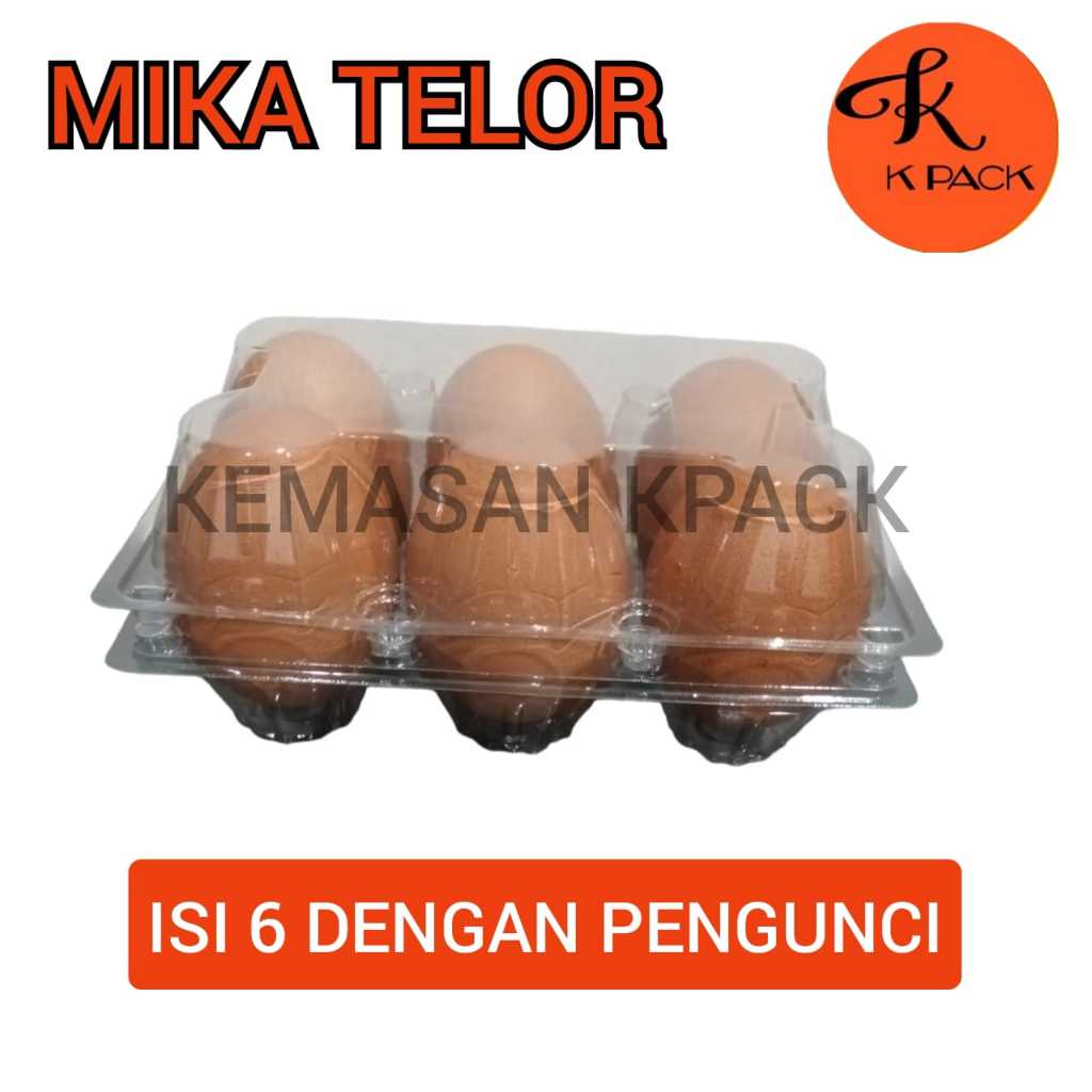 Jual MIKA TELUR ISI 6 BENING DENGAN PENGUNCI KANCING | Shopee Indonesia