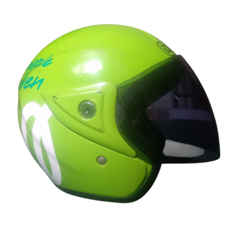Jual Helm Sepeda Motor Halfface / Openface ojol indrive kurir indriver ...