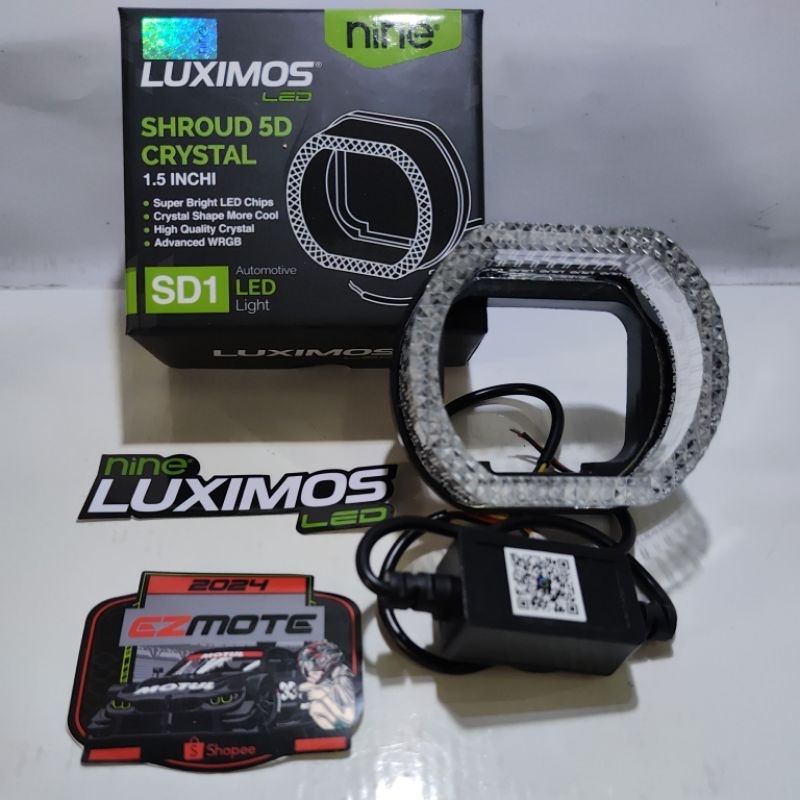 Jual NINE LUXIMOS SD1 RING SHROUD BILLED MATRIX 1,5INC RGB MENGUNAKAN ...