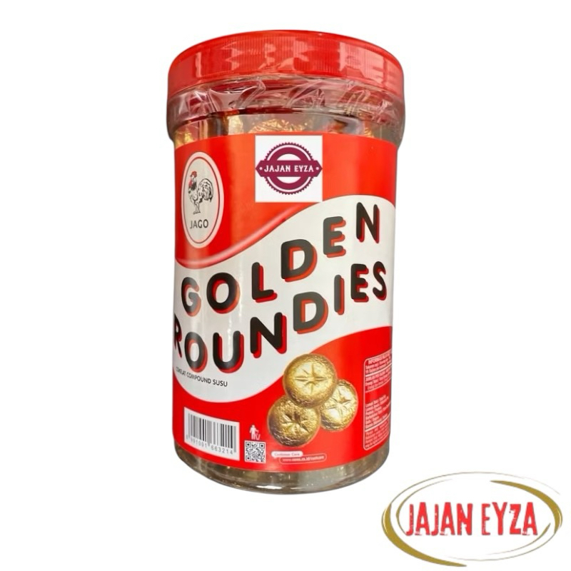 Jual GOLDEN ROUNDIES AYAM JAGO COKELAT KOIN 200gram | Shopee Indonesia