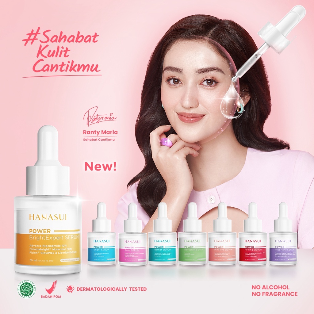 Jual Ready Hanasui Power Bright Expert Serum 10% Advance Niacinamide ...