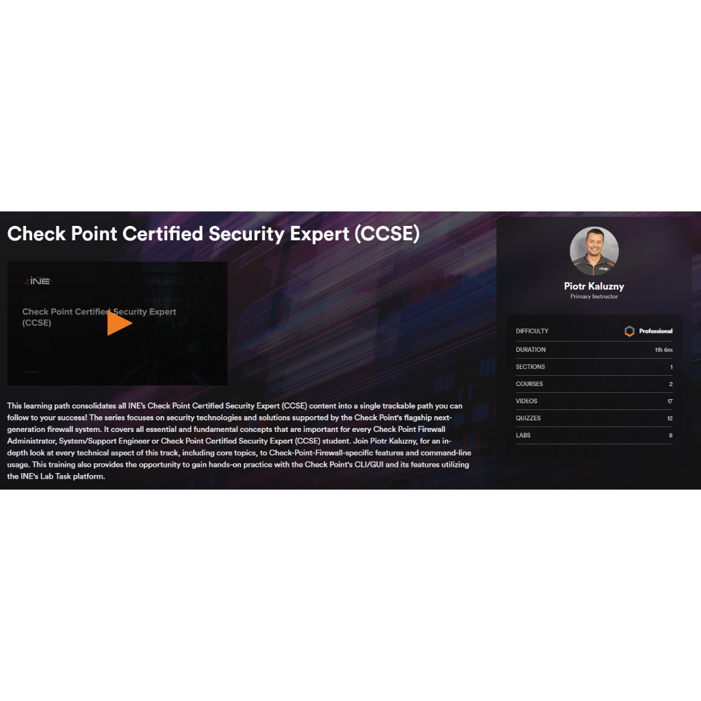 Jual INE - Check Point Certified Security Expert (CCSE) | Shopee Indonesia
