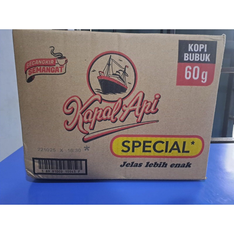 Jual Kopi Kapal Api Spesial 60gr Per Dus | Shopee Indonesia