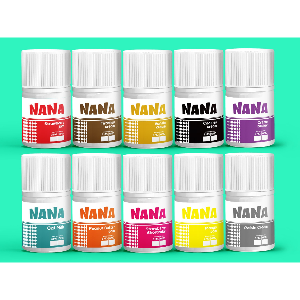 Jual NANA COOKIES CREAM 60ML 3MG 6MG BY ZNAKE | Shopee Indonesia