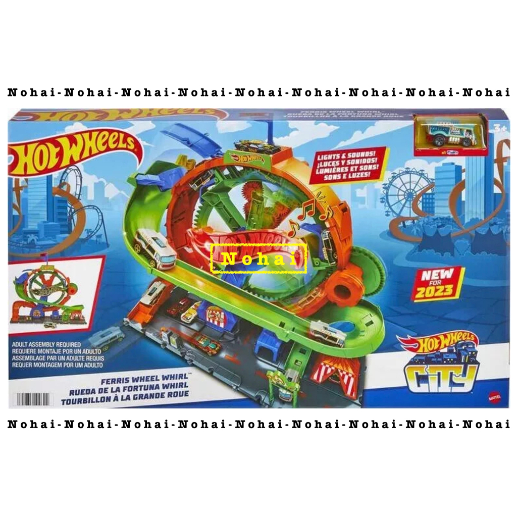 Jual HotWheels Hot Wheels City Ferris Wheel Whirl | Shopee Indonesia