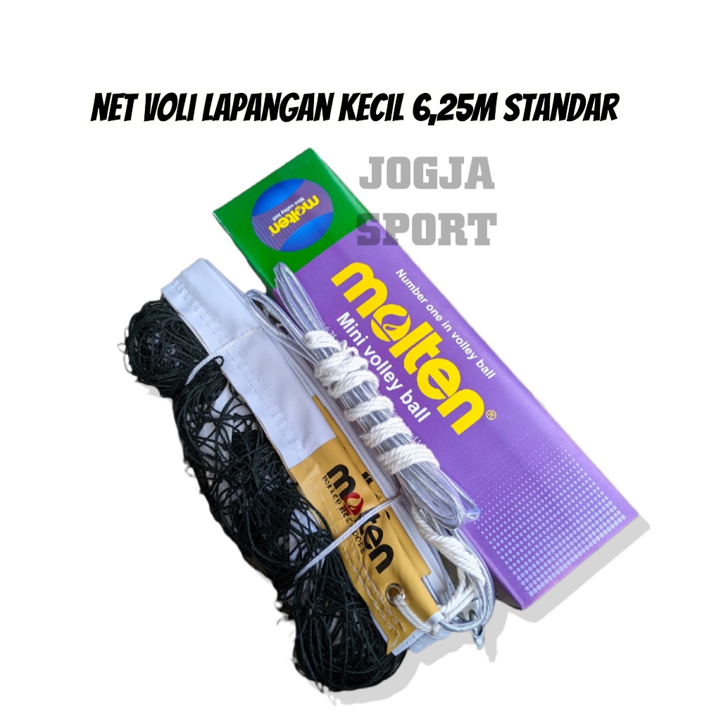 Jual net voli molten net volly bola plastik atau spon mini volley mini ...