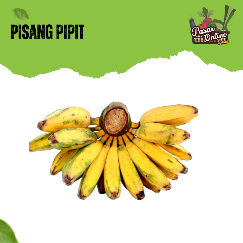 Jual PISANG PIPIT / PISANG KEPOK - 1 SISIR | Shopee Indonesia