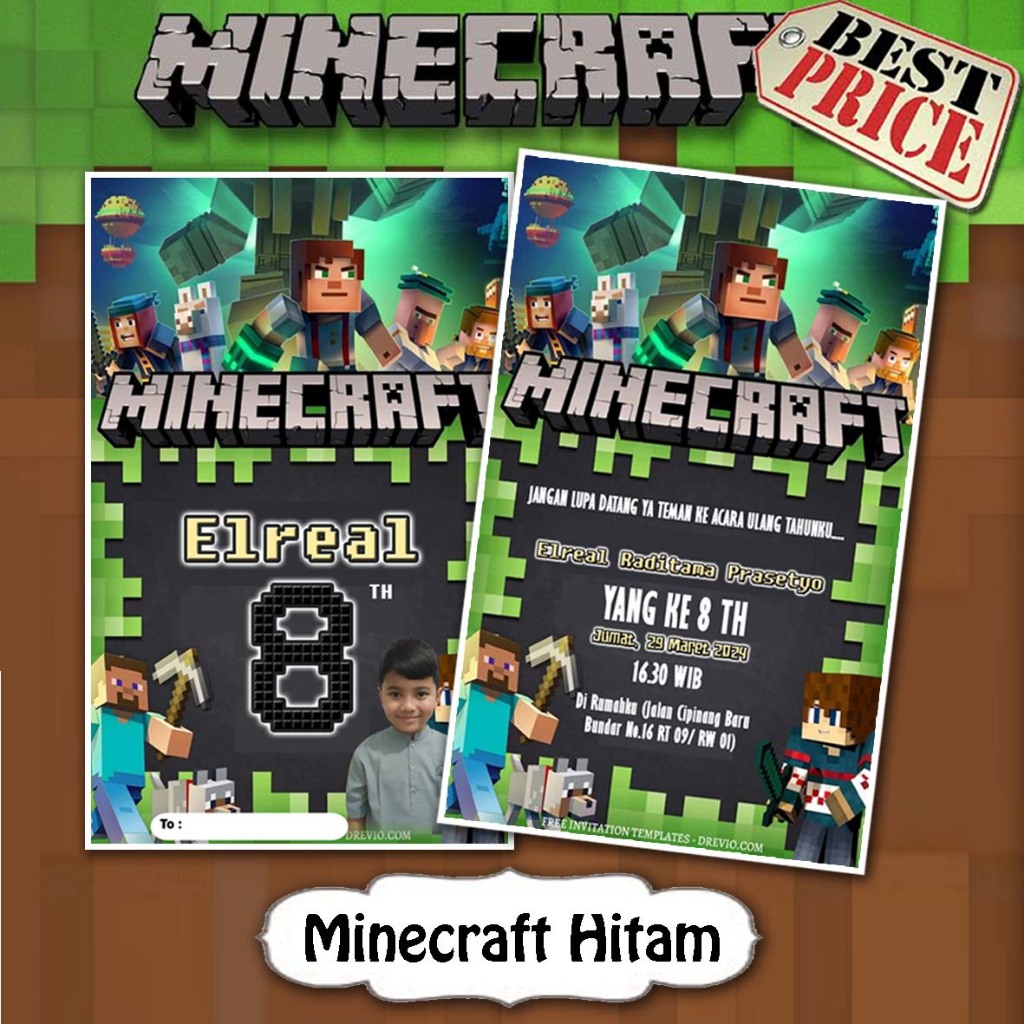 Jual COD Terbaik Undangan Murah Undangan Ulang Tahun Undangan Ulang ...