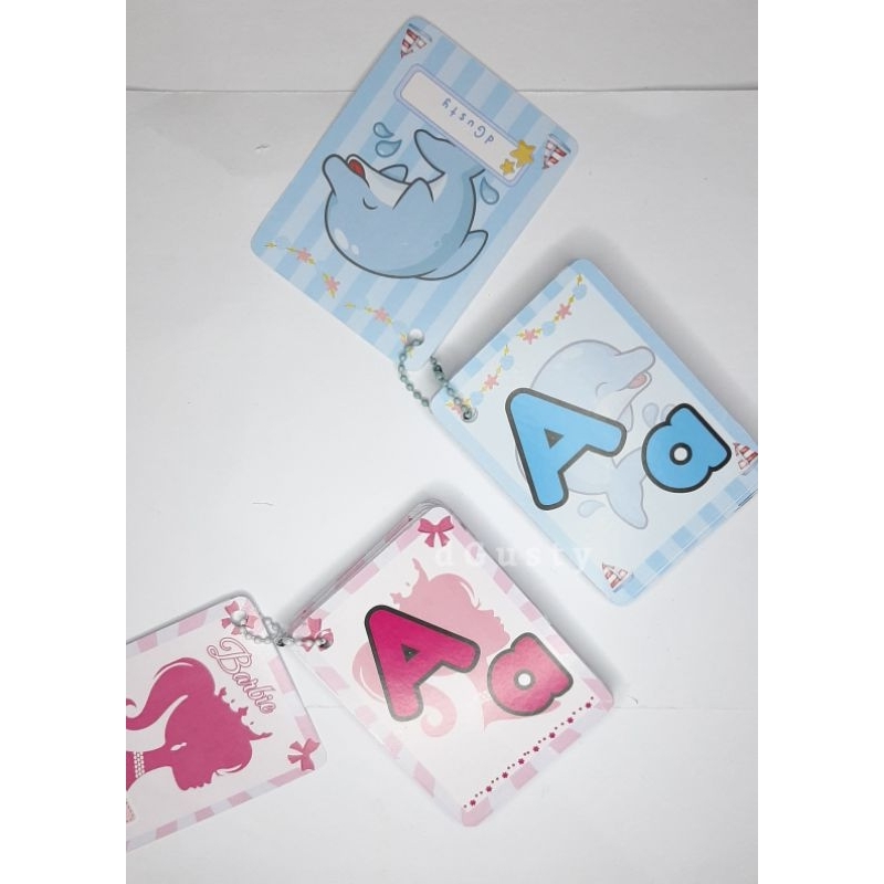 Jual Flash card anak/flash card edukasi / flash card abjad / flash card ...