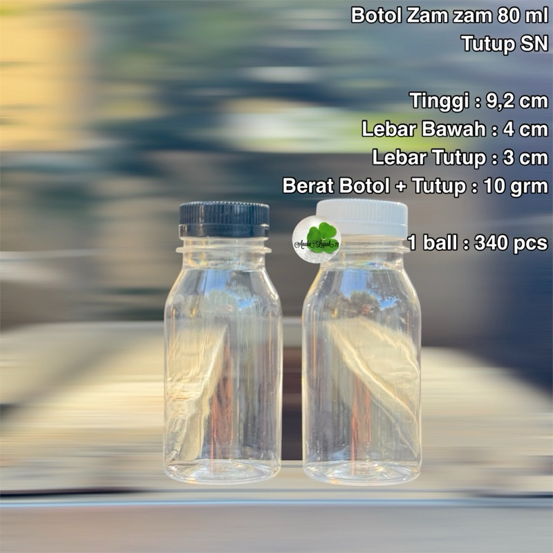 Jual Botol Zam Zam 80 Ml ECO Botol Air Zam Zam Halal Mewah Bagus Good ...