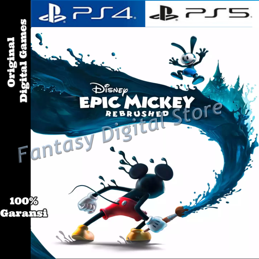 Jual Disney Epic Mickey: Rebrushed PS4 PS5 Digital | Shopee Indonesia