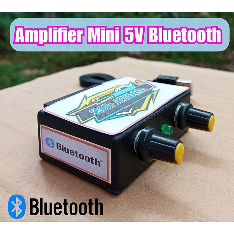 Jual Amplifier Mini 5V Bluetooth Stereo 2 Chanel Power Ampli mini ...