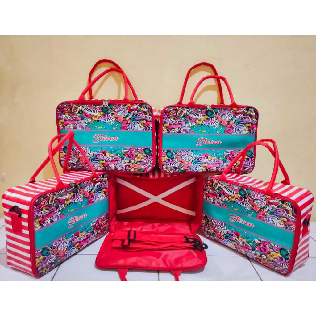 Jual Tas mini koper souvenir gambar printing castem/free desain gambar ...