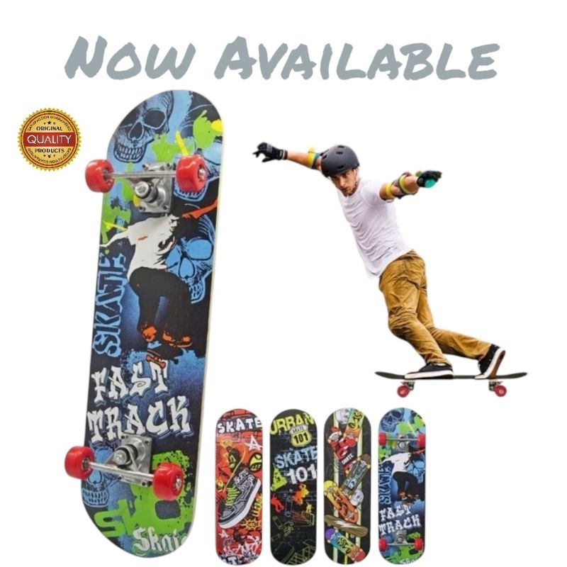 Jual SKATEBOARD REMAJA DEWASA DAN ANAK SUDAH TERPASANG RODA | Shopee ...