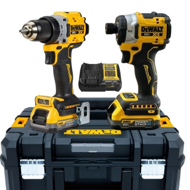Jual DEWALT PAKET COMBO DCD805 + DCF860 HAMMER DRILL DAN IMPACT DRIVER ...