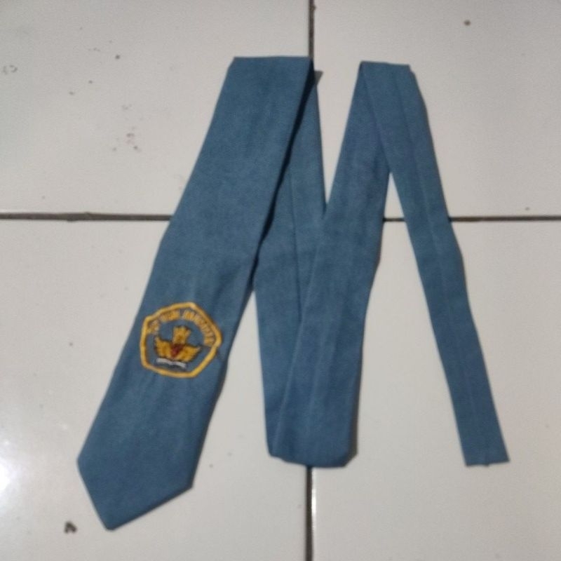 Jual dasi sekolah sma Logo bordir tutwri handayani panjang 110cm isi ...