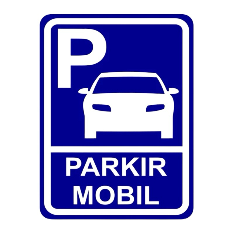 Jual RAMBU PARKIR RAMBU LALU LINTAS 40 X 60 CM | Shopee Indonesia