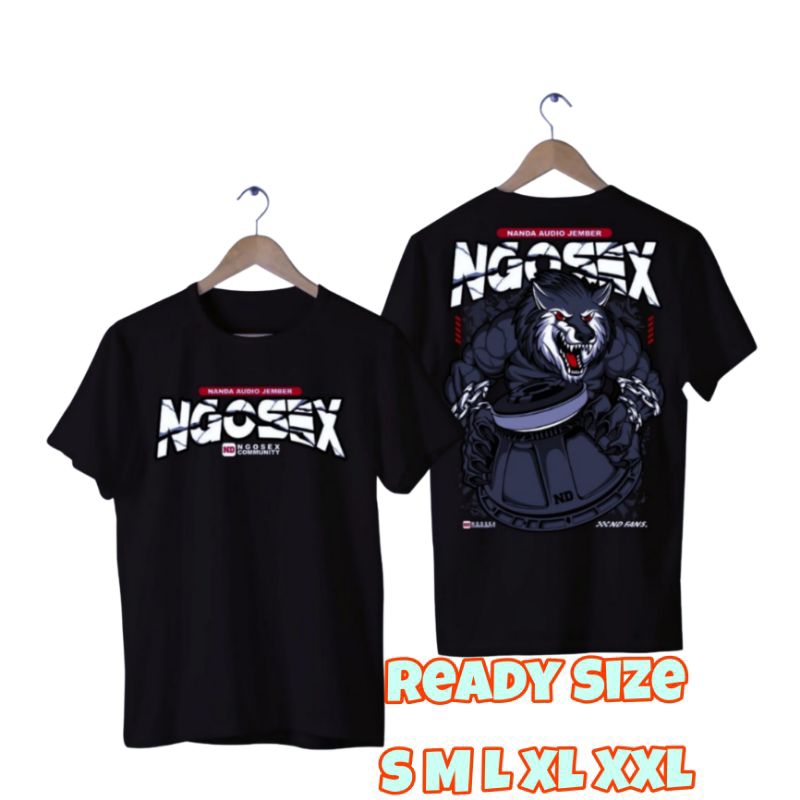 Jual Kaos Sound NGX Ngosex Audio Jember X Nanda Audio Sound Viral Jawa ...