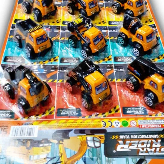 Jual mainan mobil kontruksi truk besok stum pullback satuan / mobil ...