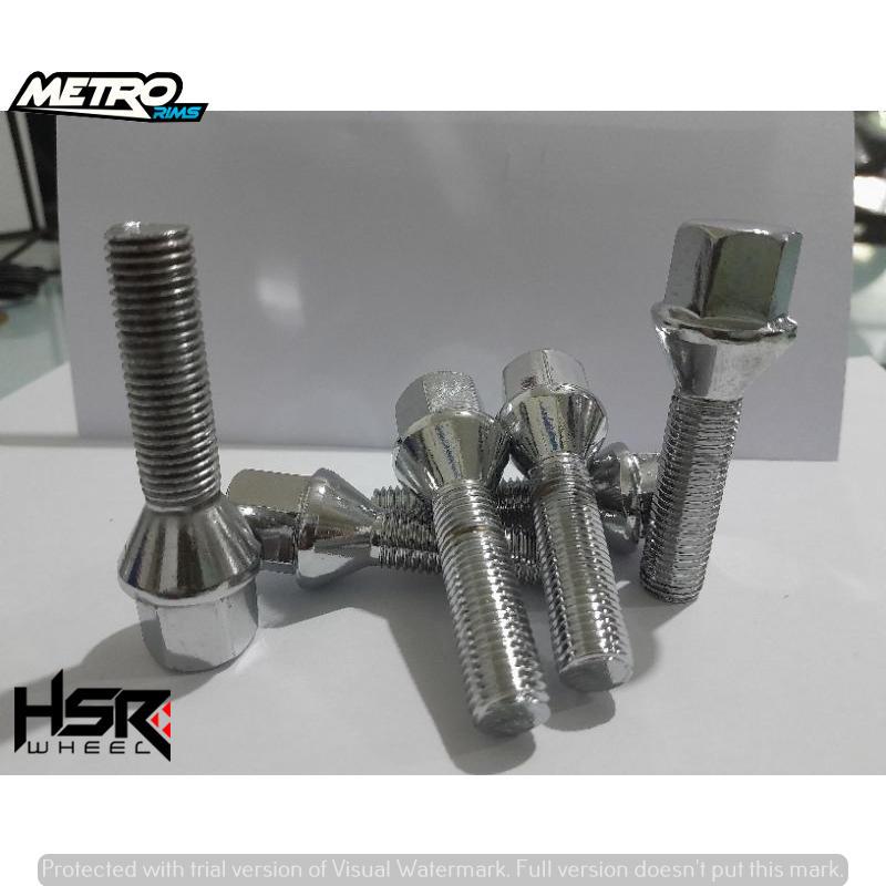 Jual baut roda model tanam mobil mercy E class S class gemuk panjang ...