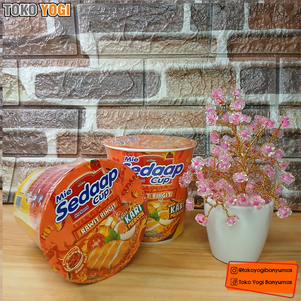 Jual SEDAAP CUP RAWIT BINGIT KARI MERCON 79g || KUAH | Shopee Indonesia