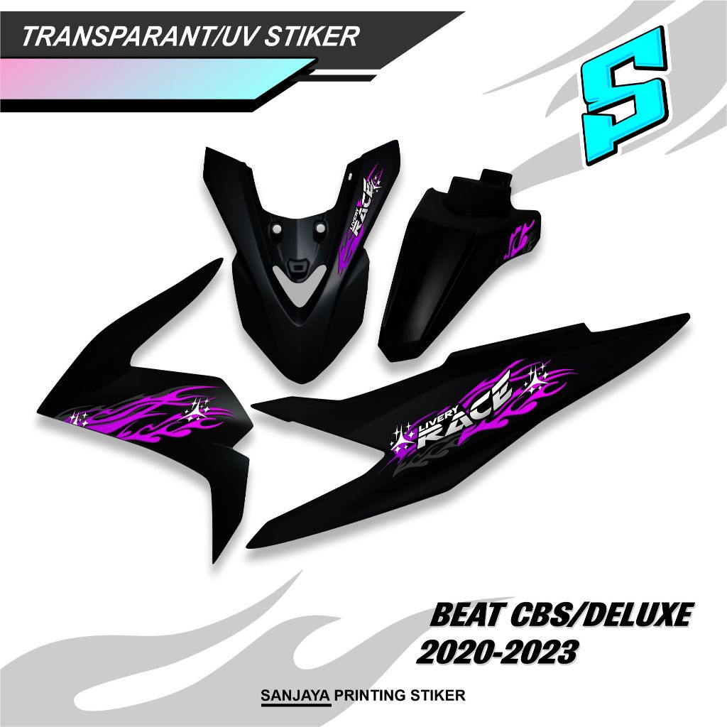 Jual STIKER TRANSPARAN HONDA BEAT DELUXE BEAT CBS BEAT STREEET 2020 ...