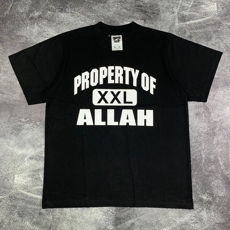 Jual Property Of Allah Black (POA) | Official Merchandise T-Shirt ...
