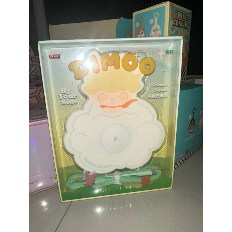 Jual DIMOO WIRELESS CHARGER READY!! POP MART | Shopee Indonesia