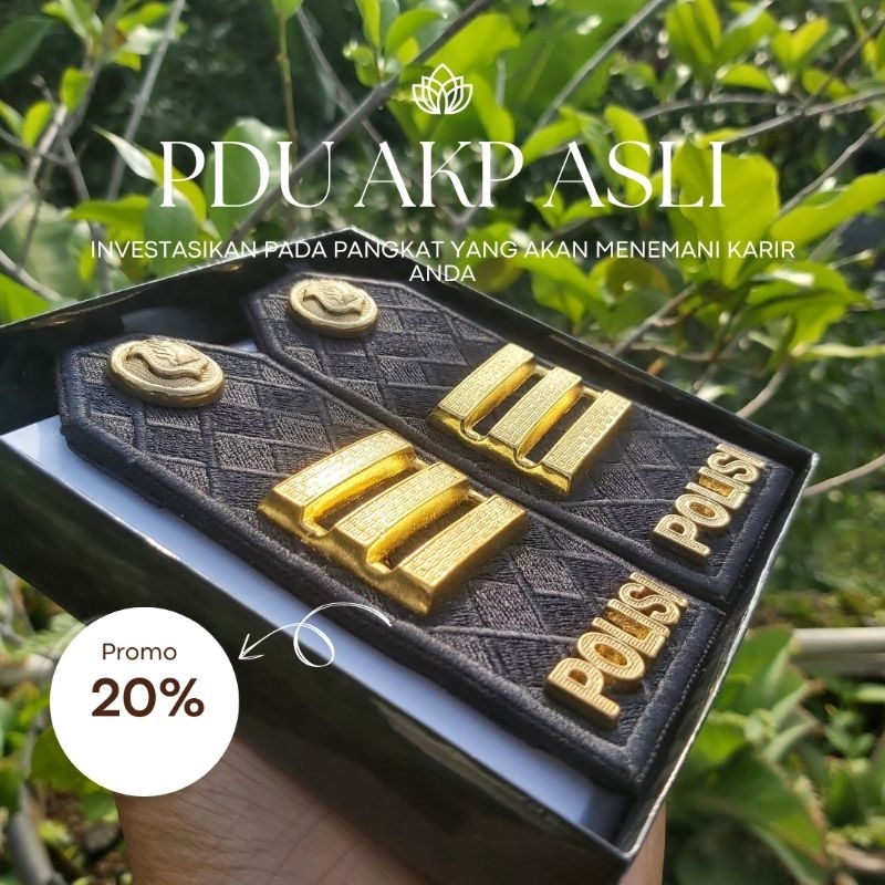 Jual Pangkat Pdu AKP Polri Asli | Shopee Indonesia