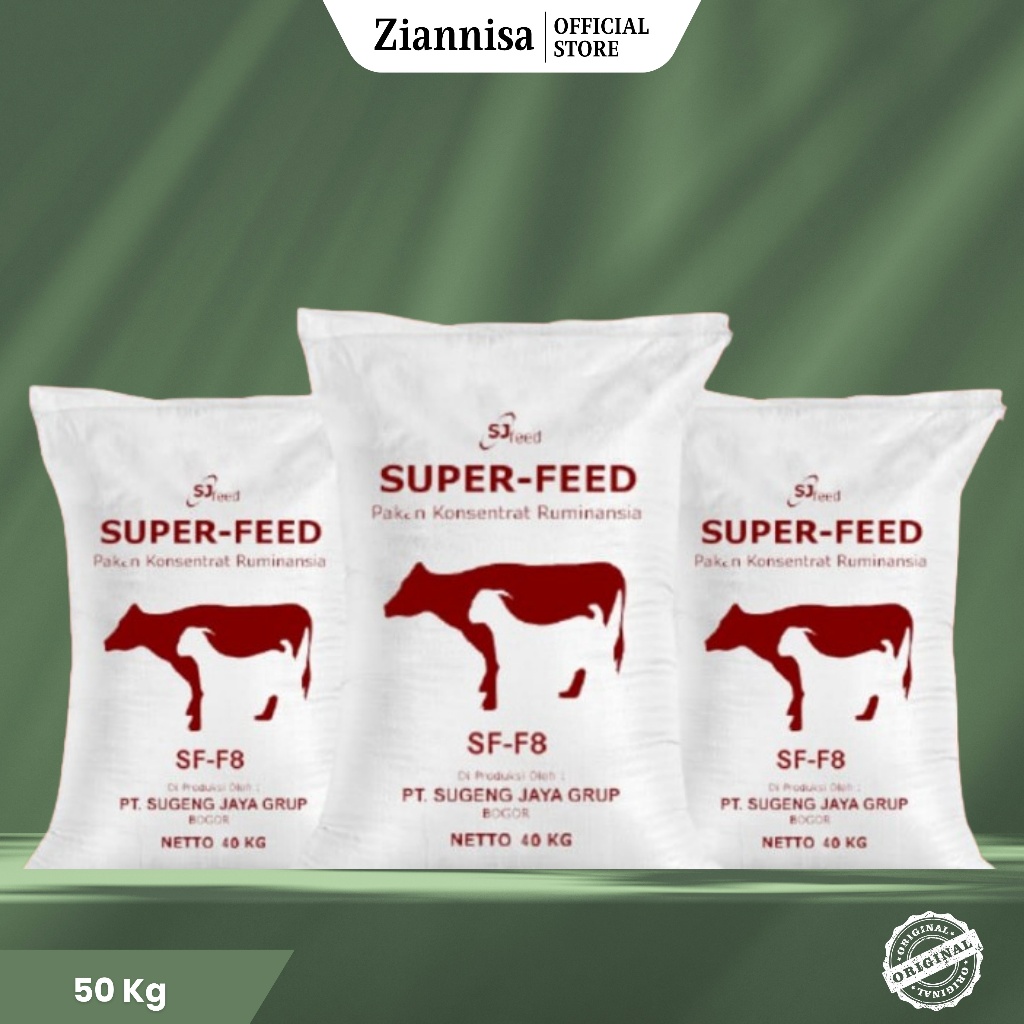 Jual SUPERFEED 40 Kg - Pakan Konsentrat Sapi, Kambing, Domba Tinggi ...