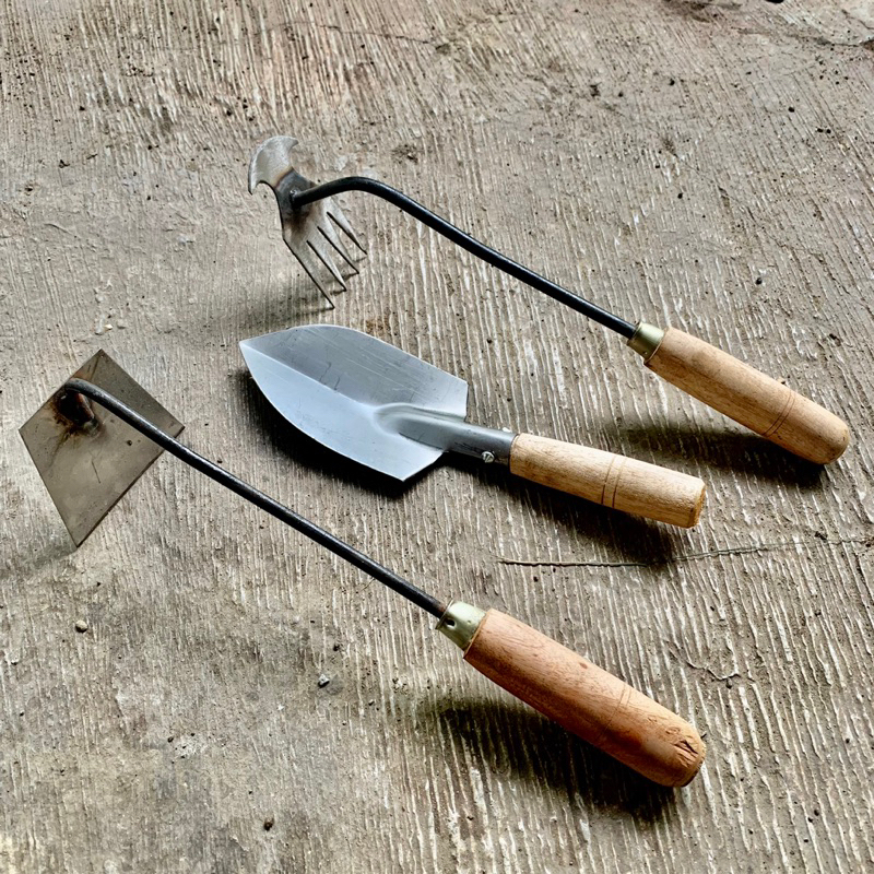 Jual Paket hemat 3 pcs Pencabut rumput Sekop dan cangkul mini dari ...