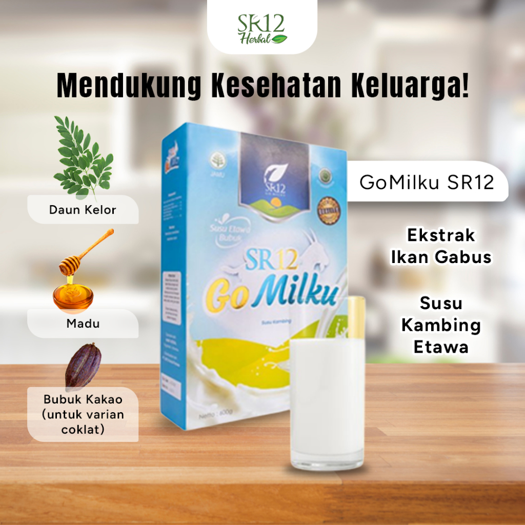 Jual Gomilku Susu Kambing Etawa Mengandung Ekstrak Ikan Gabus Daun ...