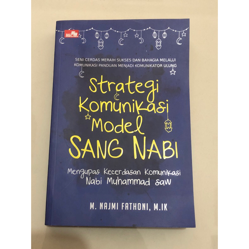 Jual BUKU STRATEGI KOMUNIKASI MODEL SANG NABI | Shopee Indonesia