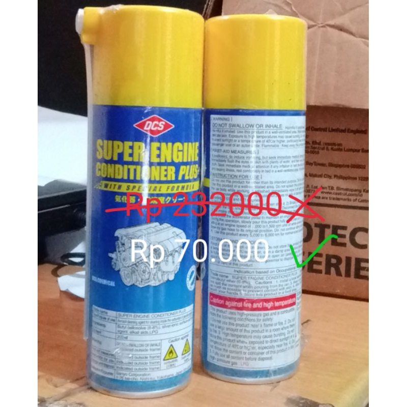 Jual DCS Super Engine Conditioner Plus + with special formula asli made ...