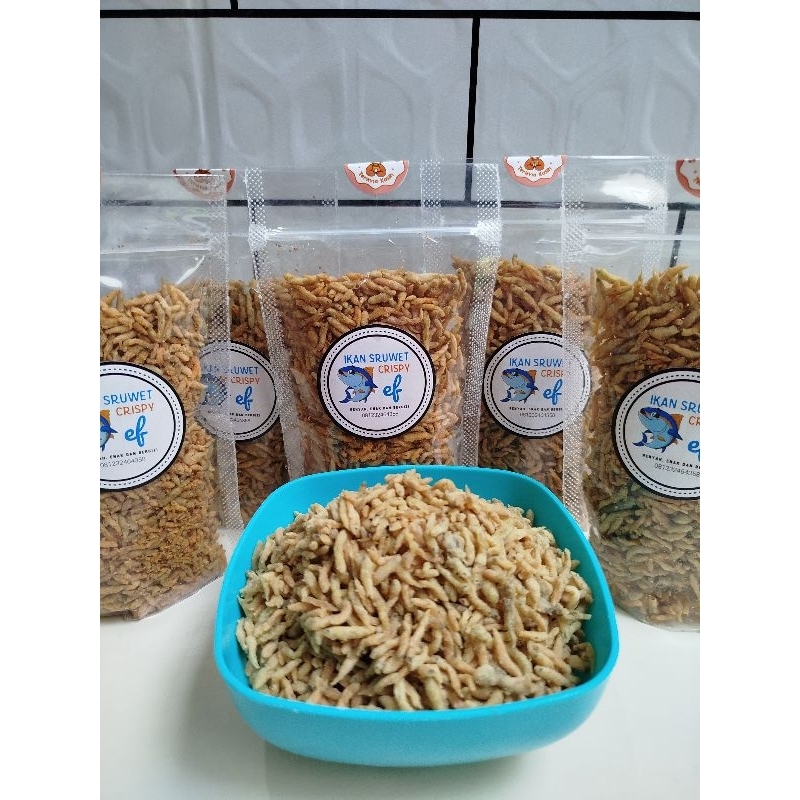 Jual Baby Fish Ikan Sruwet Crispy Original / Baby Fish Crispy 65 gr ...