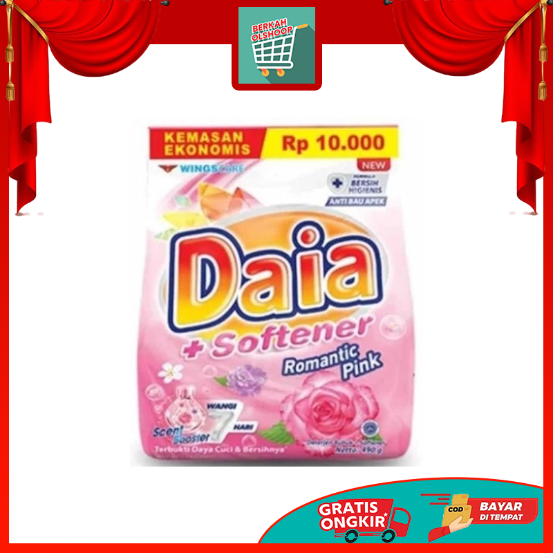 Jual DAIA DETERGENT SOFTENER 480GR | Shopee Indonesia