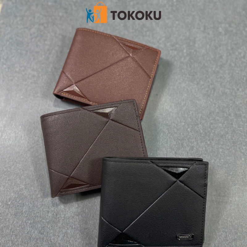 Jual Bovis 16 Dompet Lipat Pria Kulit PU Premium Quality Dompet Laki ...