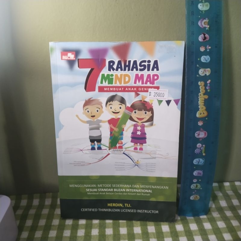 Jual Buku 7 RAHASIA MIND MAP Membuat Anak Genius | Shopee Indonesia