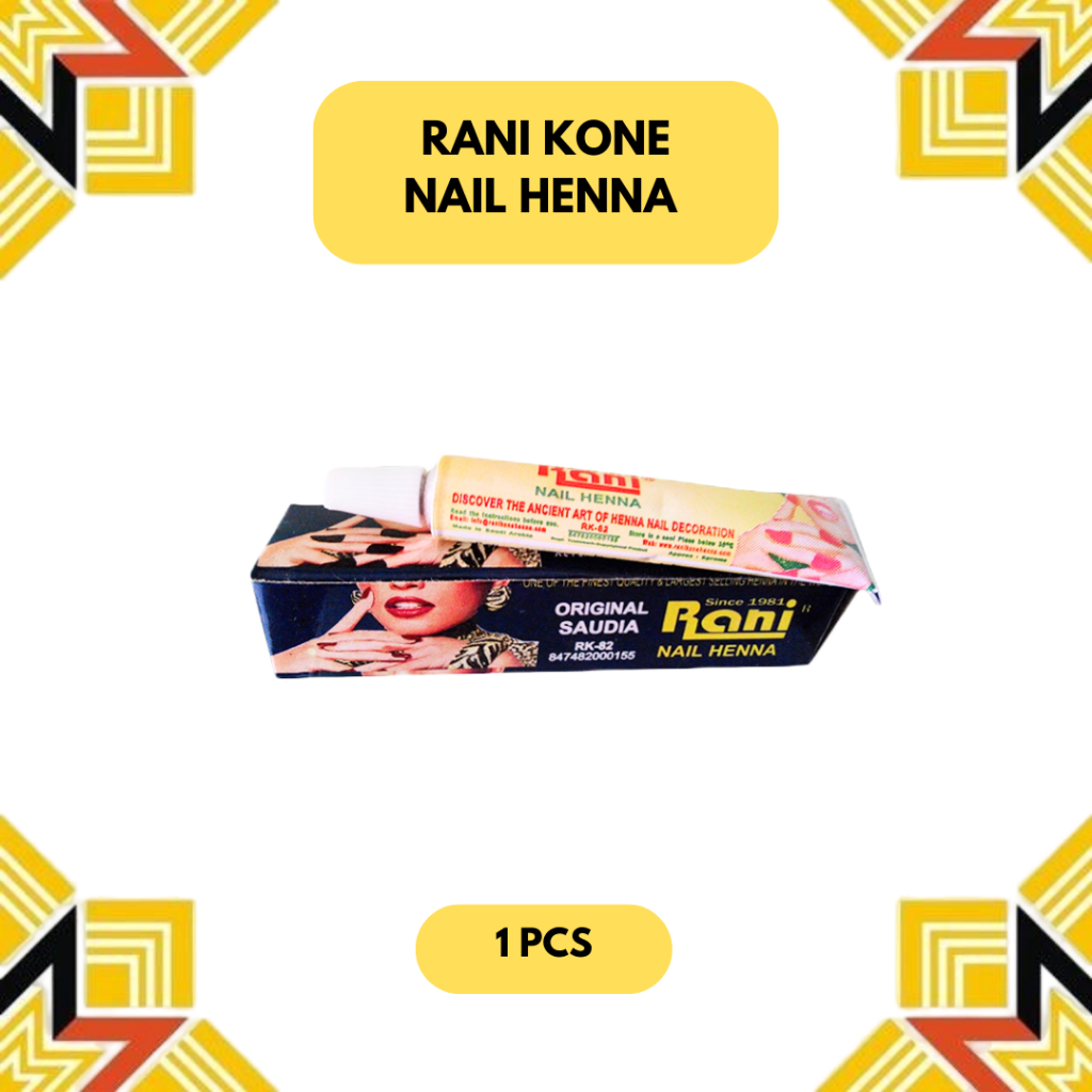 Jual RANI KONE NAIL HENNA TUBE | Shopee Indonesia