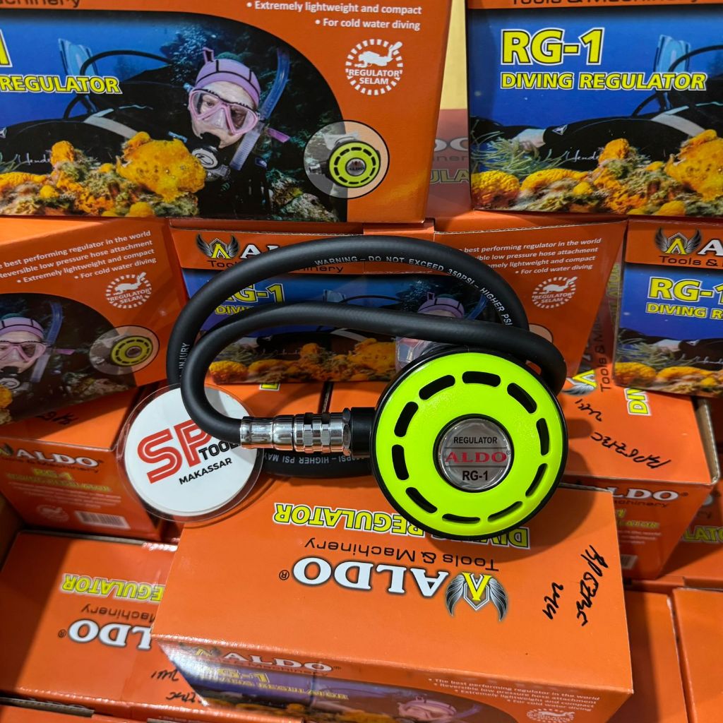 Jual REGULATOR SELAM / DIVING / MENYELAM RG1 RG-1 ALDO | Shopee Indonesia