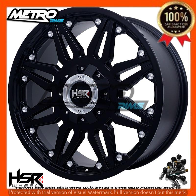 Jual VELG OFF-ROAD VELG RACING HSR TSUYOI RING 20 R20 UNTUK MOBIL ...