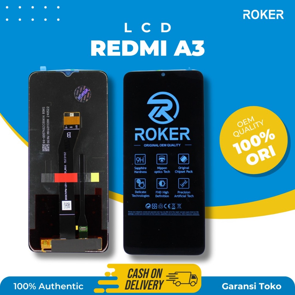 Jual LCD TOUCHSCREEN XIAOMI REDMI A3 /POCO C61 TS FULLSET BY ROKER ...