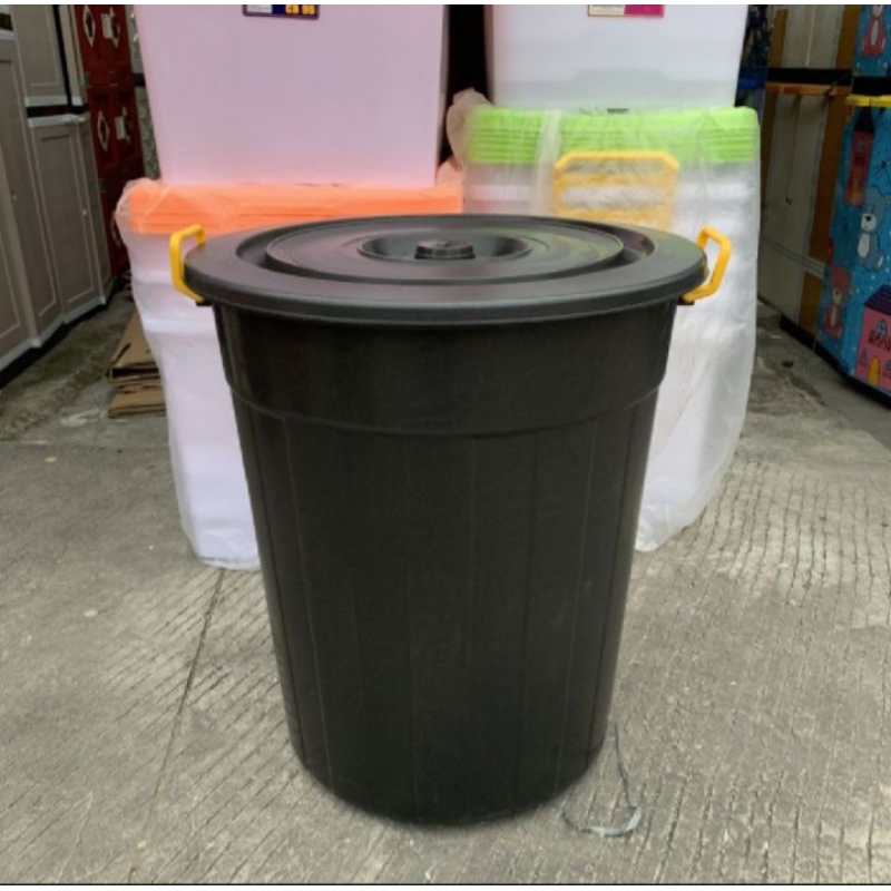 Jual EMBER JUMBO 80 LITER +TUTUP/GENTONG/TEMPAT AIR/EMBER PLASTIK BAHAN TEBAL | Shopee Indonesia